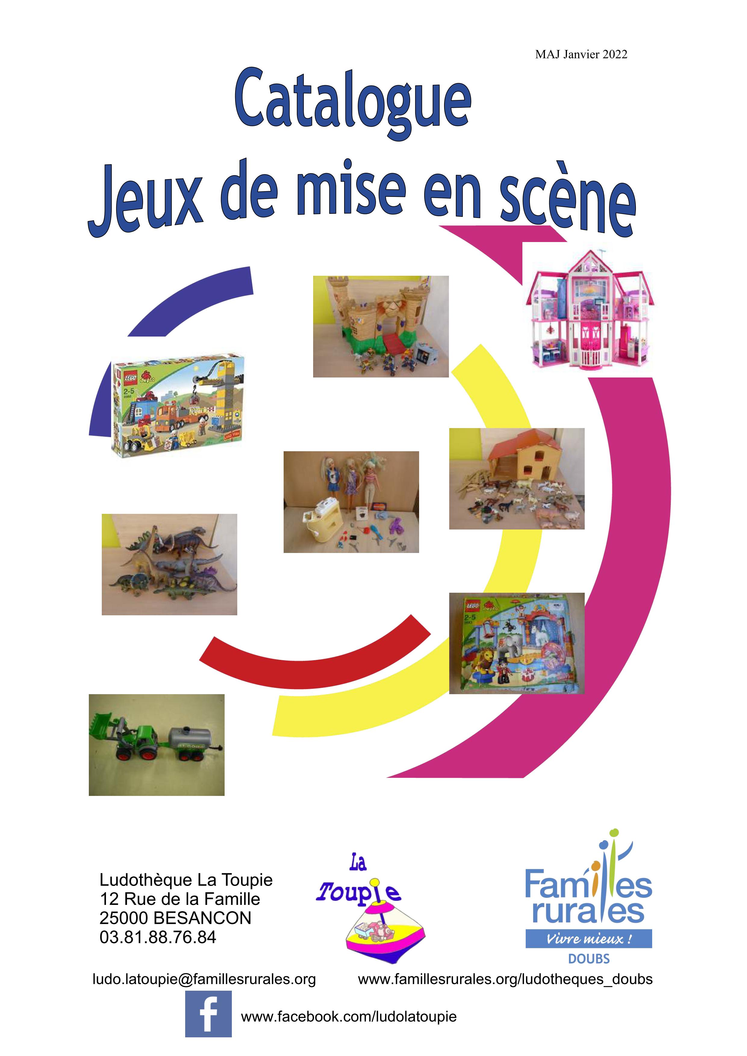Nos catalogues de jeux | Familles Rurales ludothèques Doubs